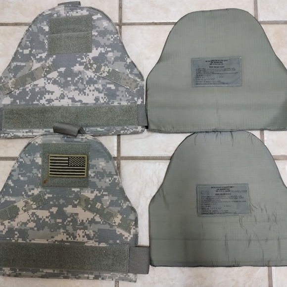 USGI | Other | Usgi Ucp Deltoid Ballistic Armor Iiia Iotv Otv Iba Shoulder Armor | Poshmark